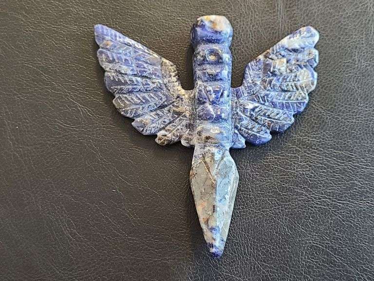 Sodalite Angel Wing Dagger - Prime Time Auctions, Inc.