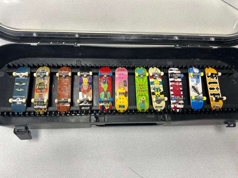 Tech Decks with Display Case - Prime Time Auctions, Inc.
