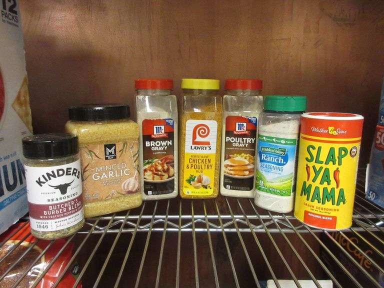 Kinders Seasoning, Minced Garlic, Gravy Mix, Lawry's Chicken and ...