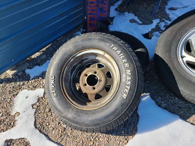 2) Trailer Master Tires ST205/75R14 and - Prime Time Auctions, Inc.