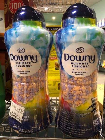 2) Downy Ultimate Fusions In-Wash Scent Booster - Prime Time Auctions, Inc.