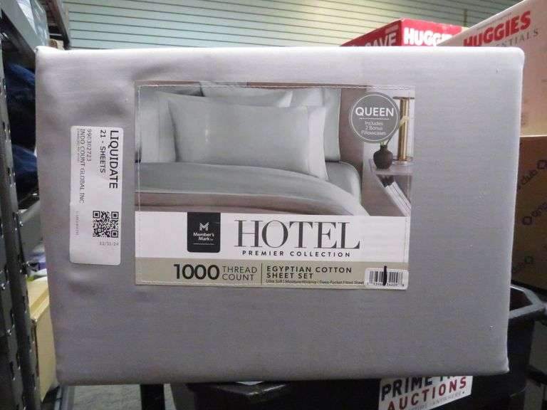 Hotel Premier Collection Sheet Set - Prime Time Auctions, Inc.