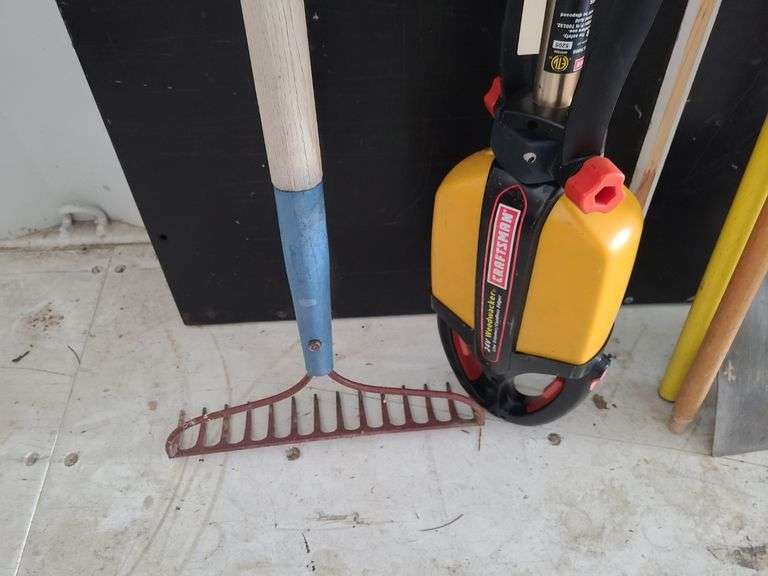 Folding Table, Rake, Shovel, Weed Eater - Prime Time Auctions, Inc.