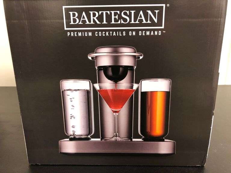*Bartesian Cocktail Machine - Prime Time Auctions, Inc.
