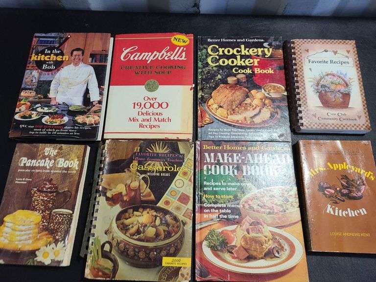 Box of Books, Cookbooks, - Prime Time Auctions, Inc.