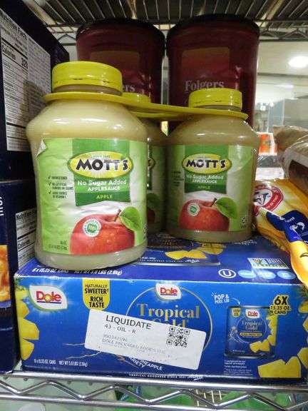 Motts Applesauce Three Pack, Dole Tropical Gold Pineapple - Prime Time ...