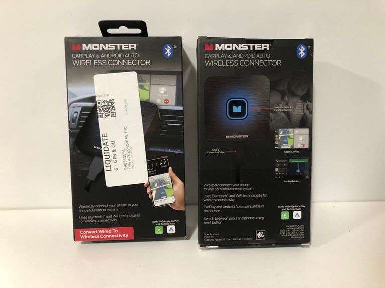 Monster Carplay And Android Auto Wireless Connector, * Monster Carplay ...
