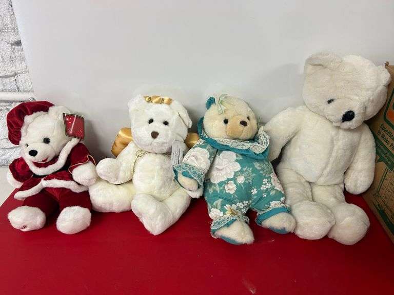 4) Stuffed Bears - Prime Time Auctions, Inc.
