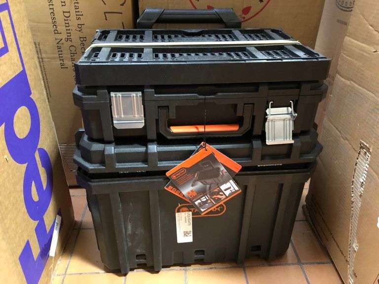 Tactix 4-In-1 Modular Storage System - Prime Time Auctions, Inc.