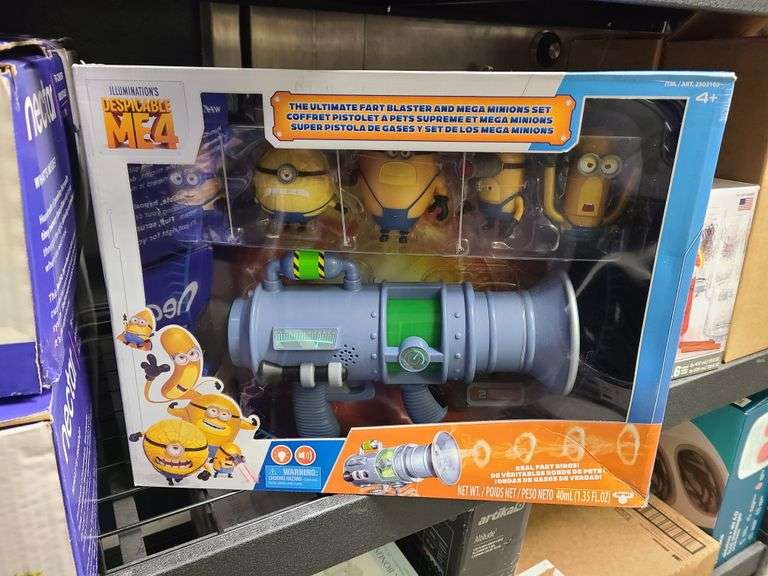 Despicable Me 4 'The Ultimate Fart Blaster and Mega Minions Set ...