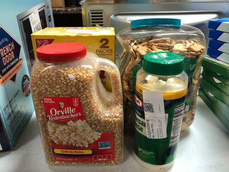 Kraft Parmesan Cheese, Animal Crackers, Orville Redenbacher's Popcorn ...