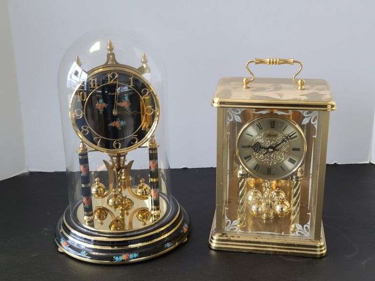 Kundo Anniversary Clock, Hermle Mantle clock - Prime Time Auctions, Inc.