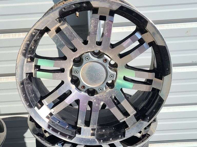 4) Vision Custom Rims - Prime Time Auctions, Inc.
