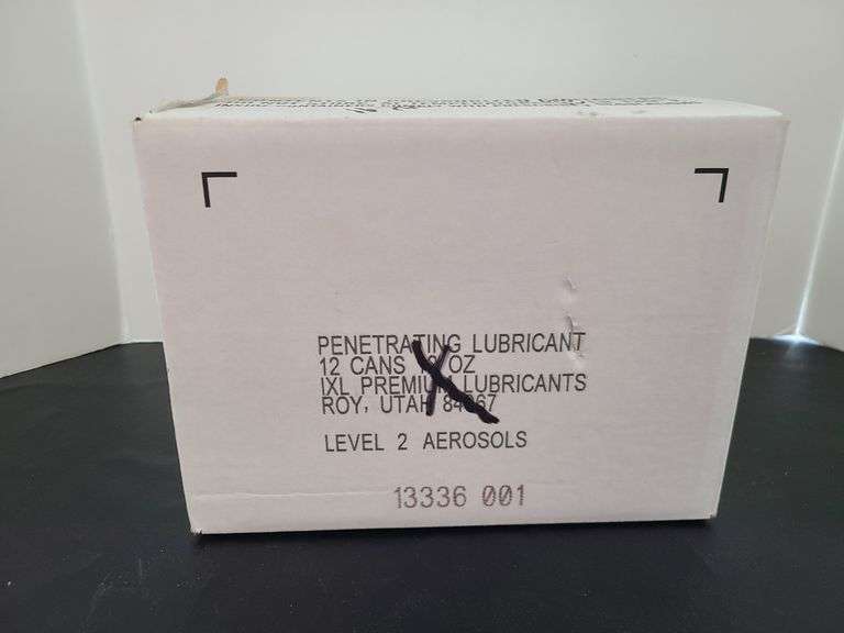 Box of iXL Penetrating Lubricant - Prime Time Auctions, Inc.