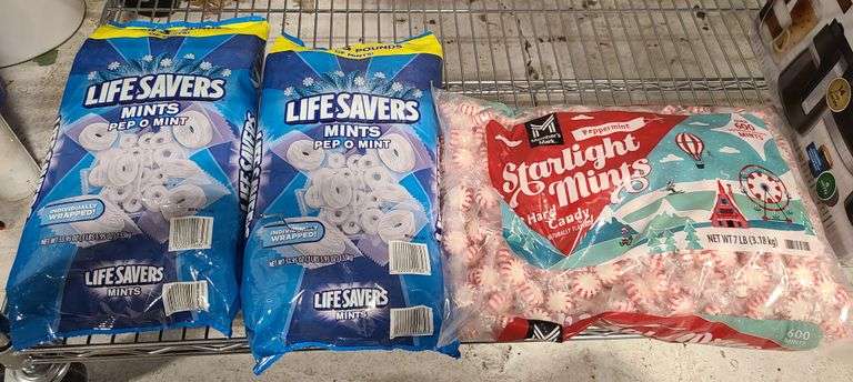 Starlight Mints Hard Candy, 2)Life Savers Mints* - Prime Time Auctions ...