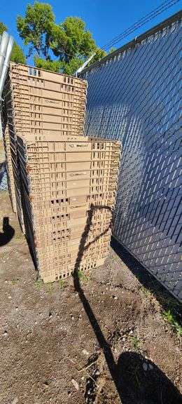 67) Plastic Storage Crates - Prime Time Auctions, Inc.