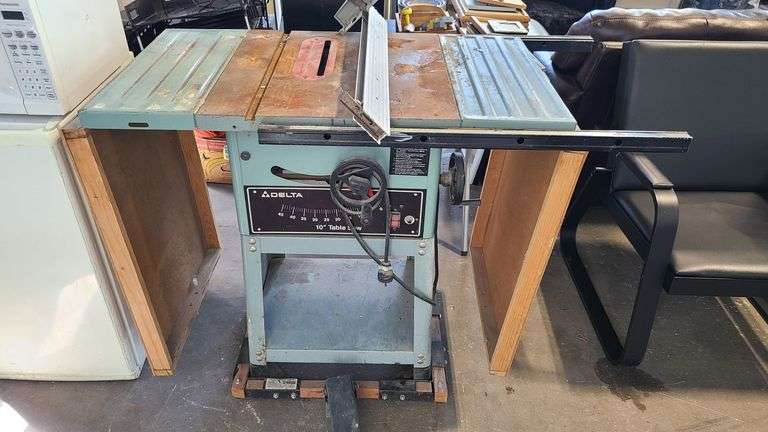 Delta Table Saw - Prime Time Auctions, Inc.