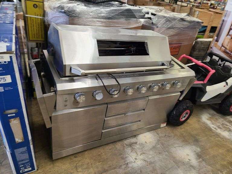 *Thor Kitchen 8-Burner Stainless Steel Gas Grill Outdoor Kitchen ...