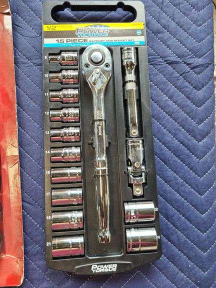 Husky Tool Bag, 14" Folding Lug Wrench, Husky 11 Pc. Deep Socket Set ...