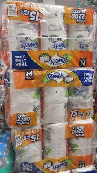 3) Super Premium Paper Towels - Prime Time Auctions, Inc.