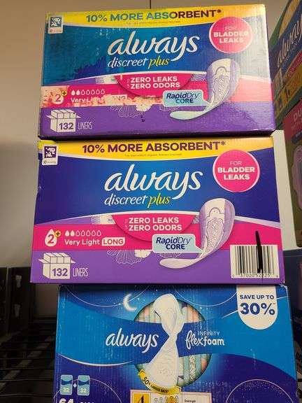 3)Always Pads - Prime Time Auctions, Inc.
