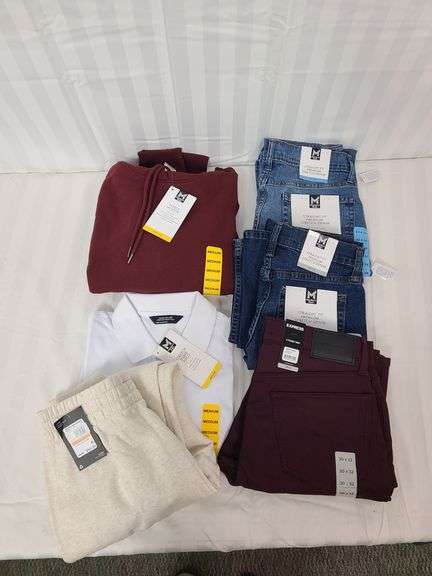 Mens Medium Clothing- 6 Pieces - Prime Time Auctions, Inc.