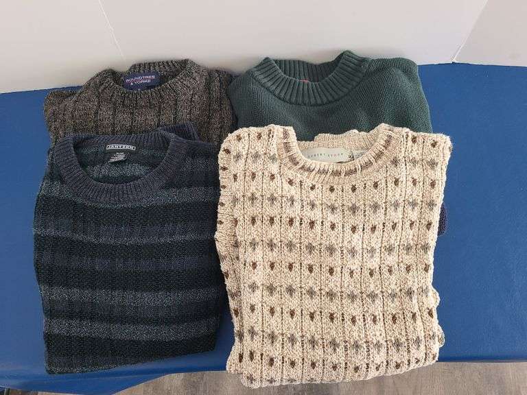 4) Men's Sweaters - Prime Time Auctions, Inc.