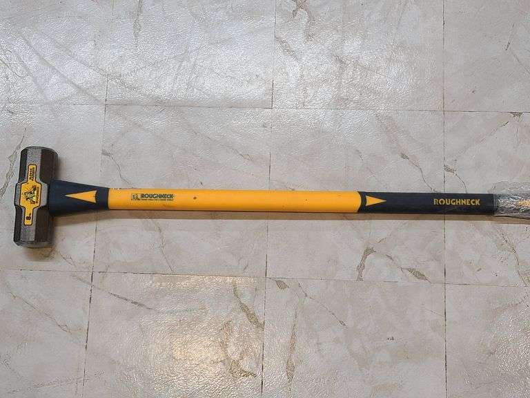 Rough Neck 8lb Sledge Hammer - Prime Time Auctions, Inc.