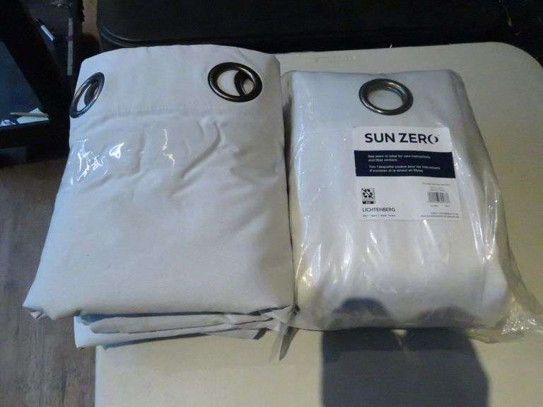 2) Sun Zero Curtains - Prime Time Auctions, Inc.