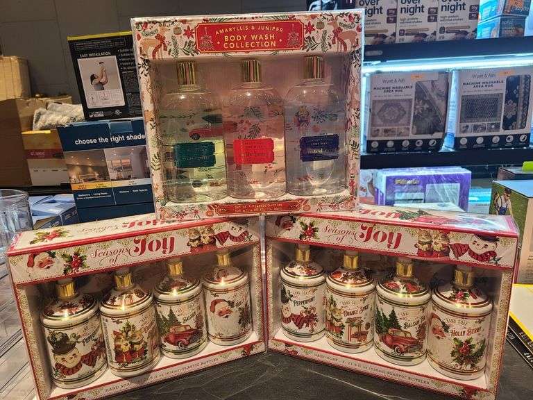 2) Seasons Joy Hand Soap Bottles, Body Wash Collection - Prime Time ...