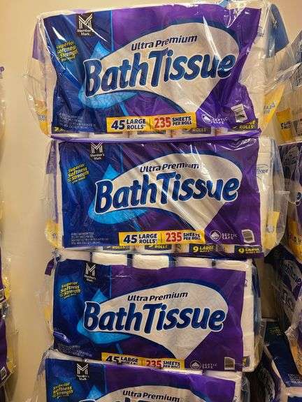 3) Ultra Premium Bath Tissue - Prime Time Auctions, Inc.
