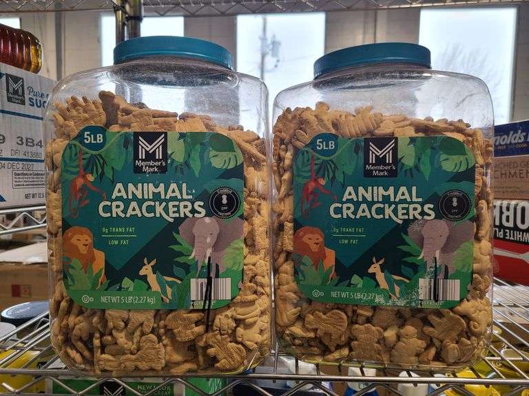 2) Cans of Animal Crackers - Prime Time Auctions, Inc.