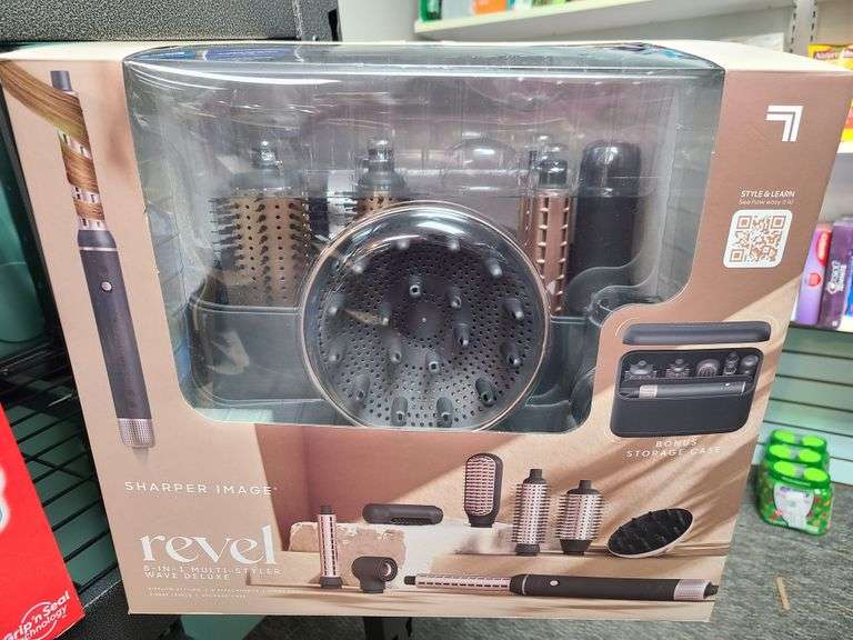 Sharper Image Revel 8-N-1 Multi Styler Wave Deluxe - Prime Time Auctions, Inc.
