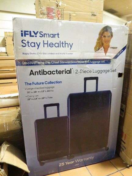 * iFly Smart Two Piece Luggage Set - Prime Time Auctions, Inc.
