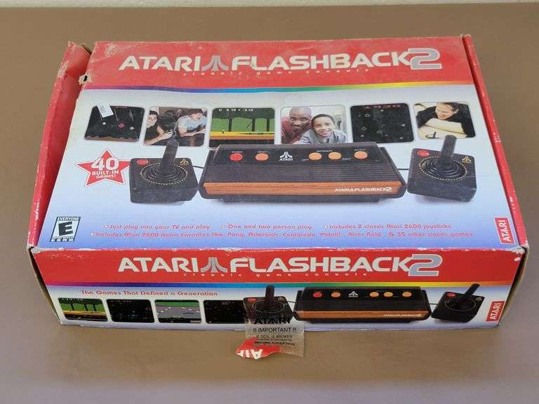Atari Flashback 2 Gaming Console - Prime Time Auctions, Inc.