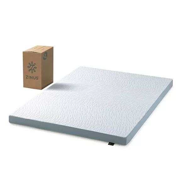 Zinus Night therapy Cooling Gel Mattress Topper - Prime Time Auctions, Inc.