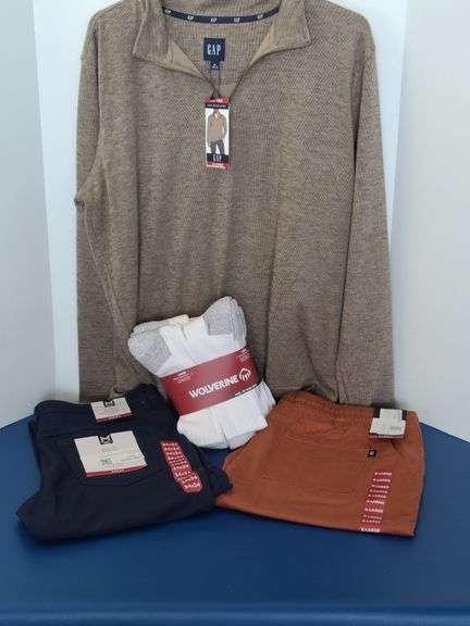 Men's Half Zip Pullover, Slim Fit Performance Pant, Pull On Pant ...