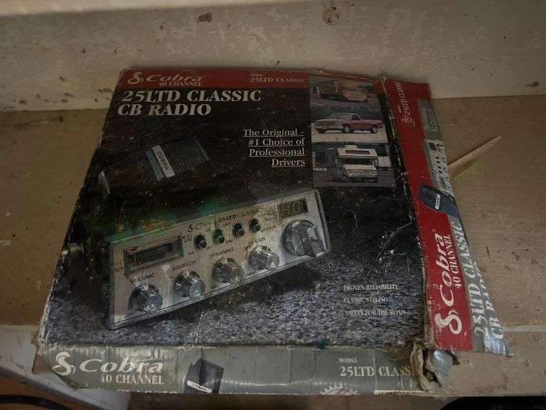 Cobra 25 LTD Classic CB Radio - Prime Time Auctions, Inc.