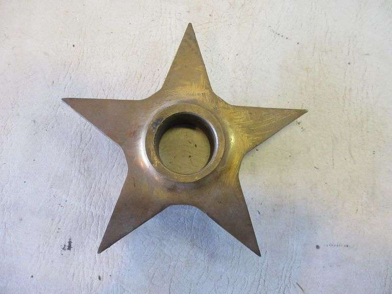 Solid Brass Star - Prime Time Auctions, Inc.