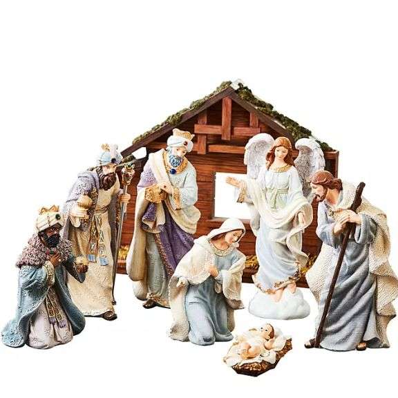 Nativity Set Decor, Caucasian - Prime Time Auctions, Inc.