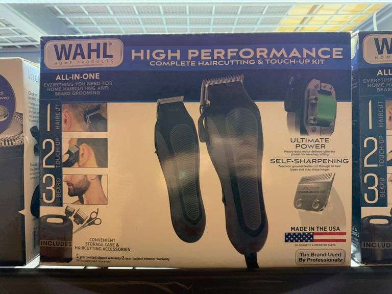 Wahl High Performance Complete Haircutting & Touchup Kit - Prime Time ...