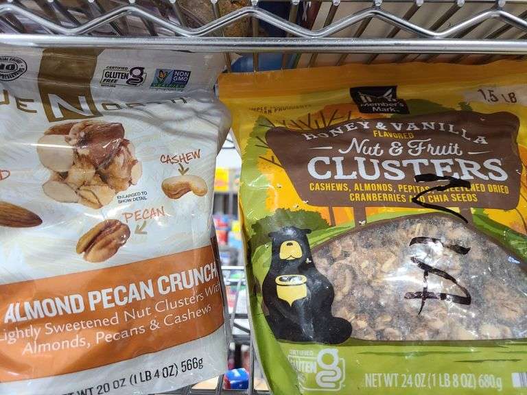 Nut And Fruit Clusters, Almond Pecan Crunch - Prime Time Auctions, Inc.