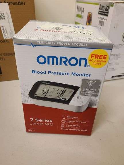 Omron Blood Pressure Monitor - Prime Time Auctions, Inc.