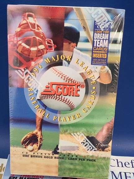 Score 1994 Baseball Player Cards, Magazines - Prime Time Auctions, Inc.