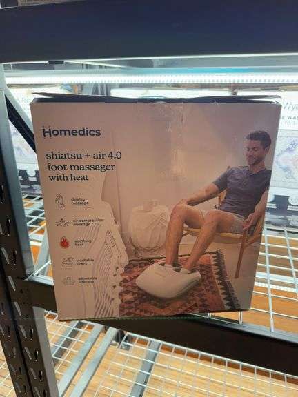 Homedics Foot Massager With Heat Prime Time Auctions Inc 9470