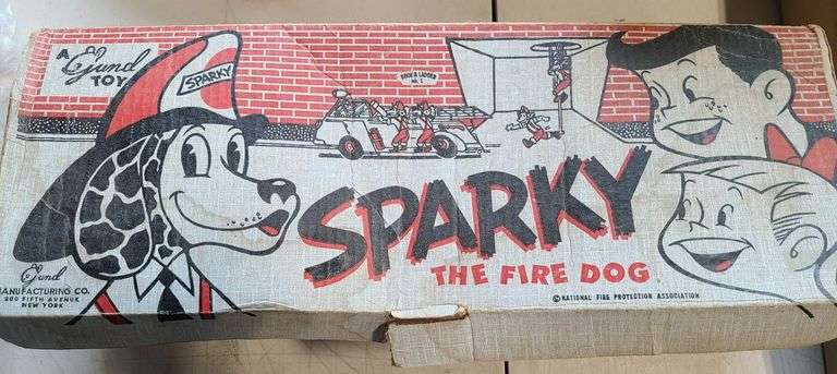 Sparky The Fire Dog - Prime Time Auctions, Inc.