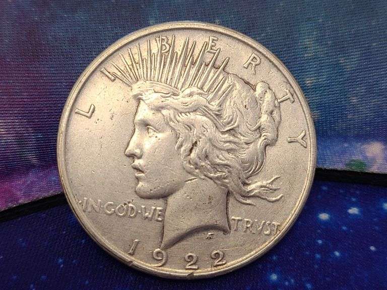 1922 Liberty Peace Dollar - Prime Time Auctions, Inc.