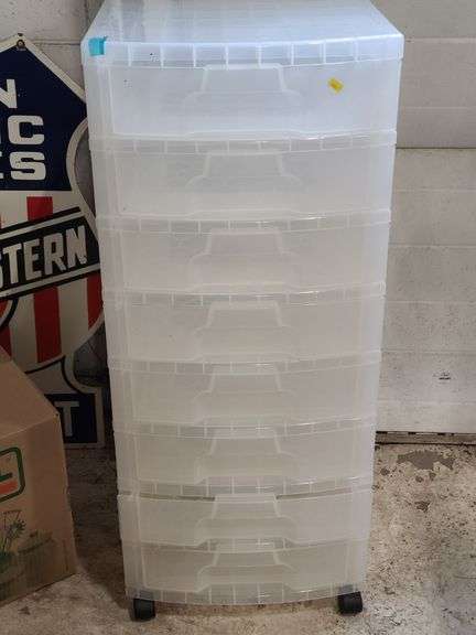 Eight Drawer Rolling Organizer - Prime Time Auctions, Inc.