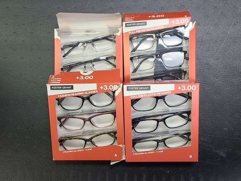 * 4) Foster Grant Reader Glasses - Prime Time Auctions, Inc.