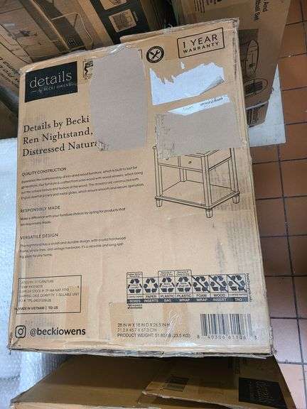 *details by Becki Ren Nightstand - Prime Time Auctions, Inc.